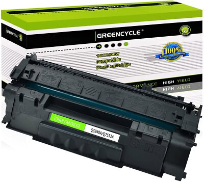Black Q7553A 53A Toner Cartridge Fits for HP LaserJet P2015 P2015N ...