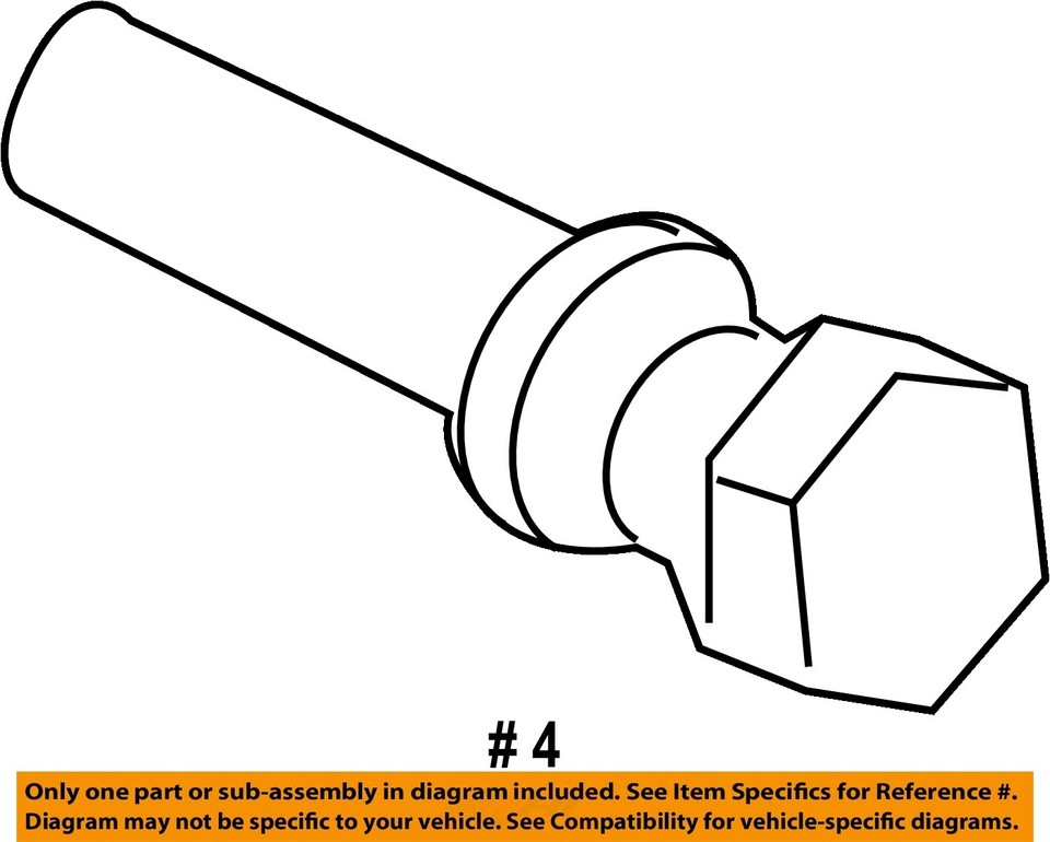 FORD OEM 10-23 Fiesta Steering Column Assembly-Lock Housing Bolt ...