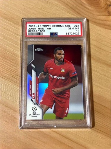 2019-20 Topps Chrome UCL #20 Jonathan Tah REF PSA 10 | eBay