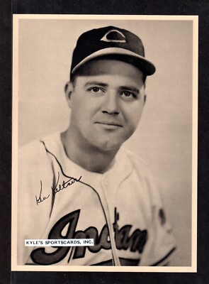 1949 Ken Keltner INDIANS UNSIGNED 6-1/2 x 9 ORIGINAL B&W PICTURE PACK ...