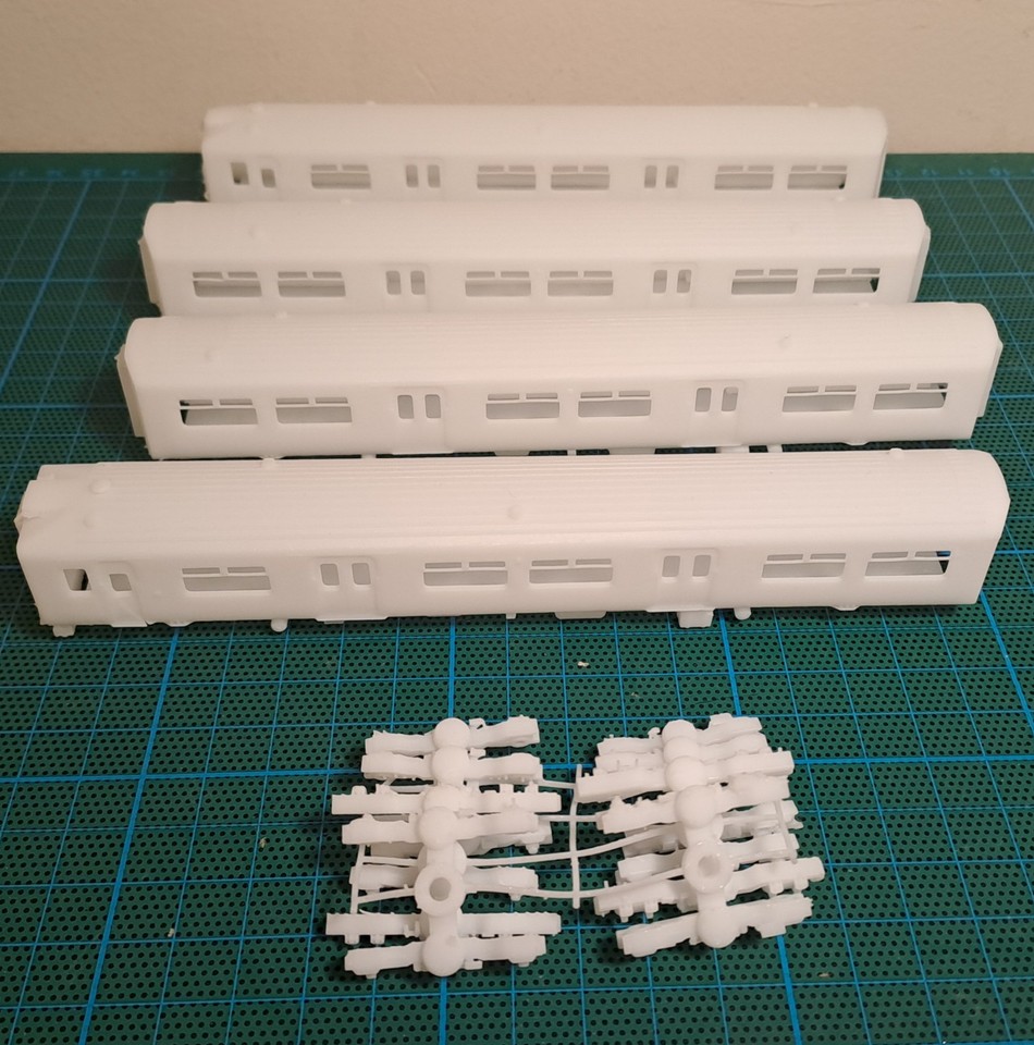 Class 455/8 4-car Set TT Gauge by CMAC Model Railways | eBay UK