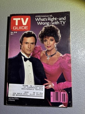 Michael Nader, Richard Burton - TV Guide Magazine 1984 | eBay