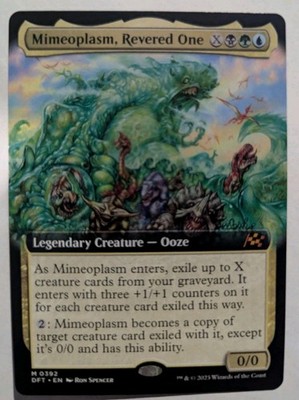 Mimeoplasm, Revered One (Extended Art) Aetherdrift - MTG MYTHIC | eBay