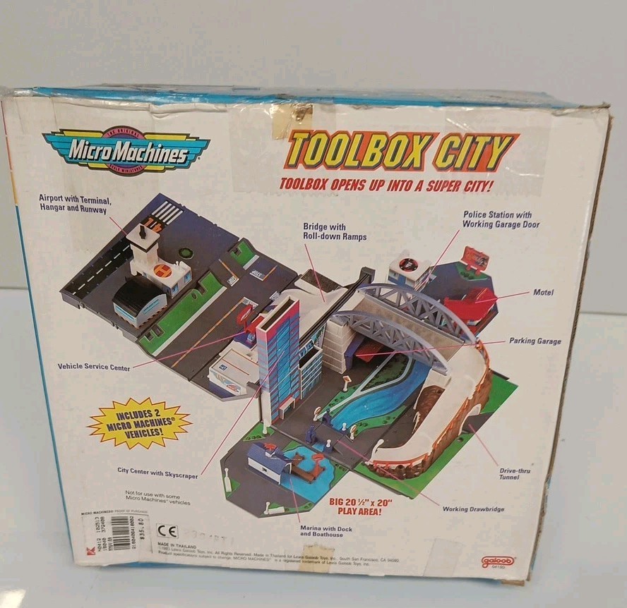 Micro Machines Super City Toolbox Playset Boxed | eBay