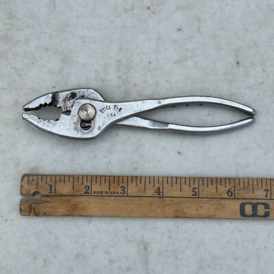 UTICA TOOLS T-6" Slip-Joint Pliers Vintage | eBay
