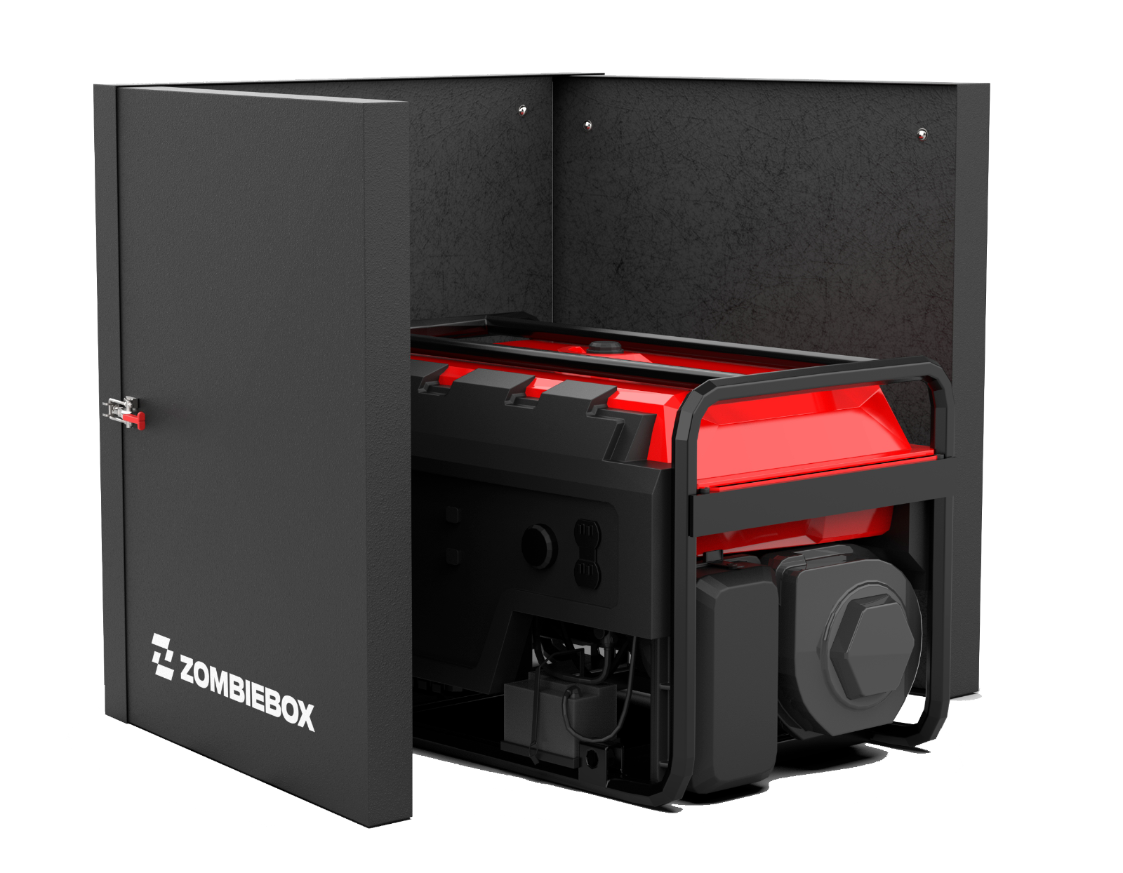 Generator Running Cover & Acoustic Barrier | Heavy-Duty Steel Generator ...