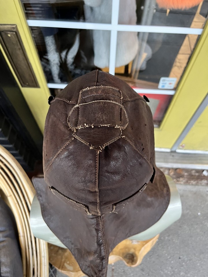 Soviet Leather Cyclops Mask Antique Militaria Aviation/ Civilian/ Navy ...