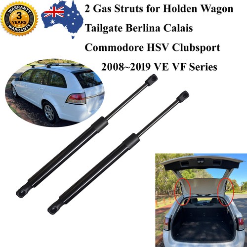 2 Boot Gas Struts For Holden VE VF Commodore Calais Berlina HSV ...