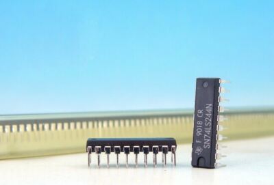 10 x Genuine SN74LS244N T.I 3-State Octal Octal Buffers Drivers IC ...