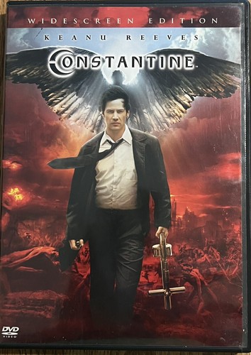 Constantine (DVD, 2005, Widescreen Edition) Keanu Reeves 85393894221 | eBay