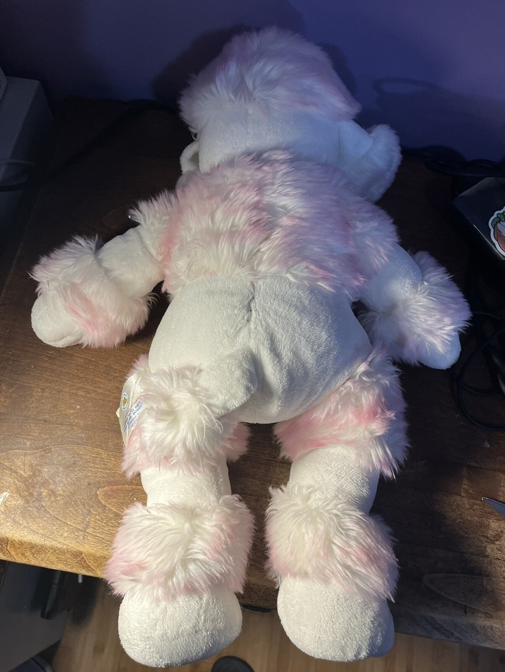 Build a Bear Pink Poodle Dog Plush 19" Stuffed Animal Toy Free Shipping ...
