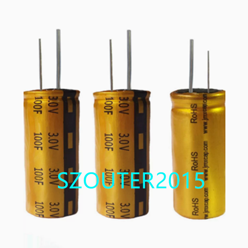 2PCS 3V 100F 3.0V 100F Ultracapacitor Supercapacitor Farad Capacitor ...