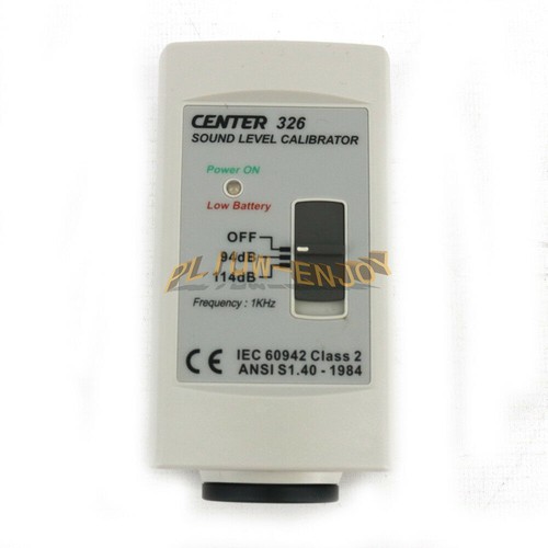 CENTER-326 Sound Level Calibrator for Sound Level Meter (94dB-114dB) | eBay
