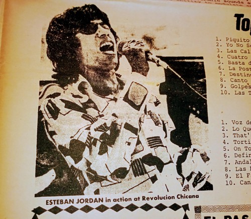 STEVE JORDAN 1976 NEWSPAPER AD" TEXMEX CHICANO SOUL TEJANO RARE VG+ | eBay