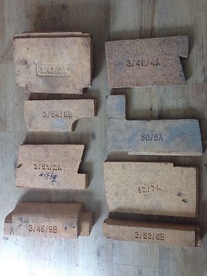 Aga Rayburn Fire Bricks Firebricks - Royal - Right Oven - FULL SET ...