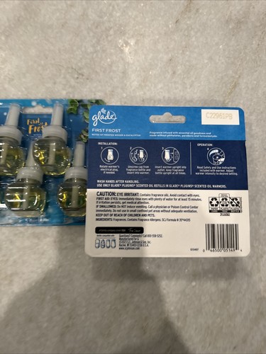 2X Glade PlugIns Scented Oil, Air Freshener,First Frost, 0.67 oz ...