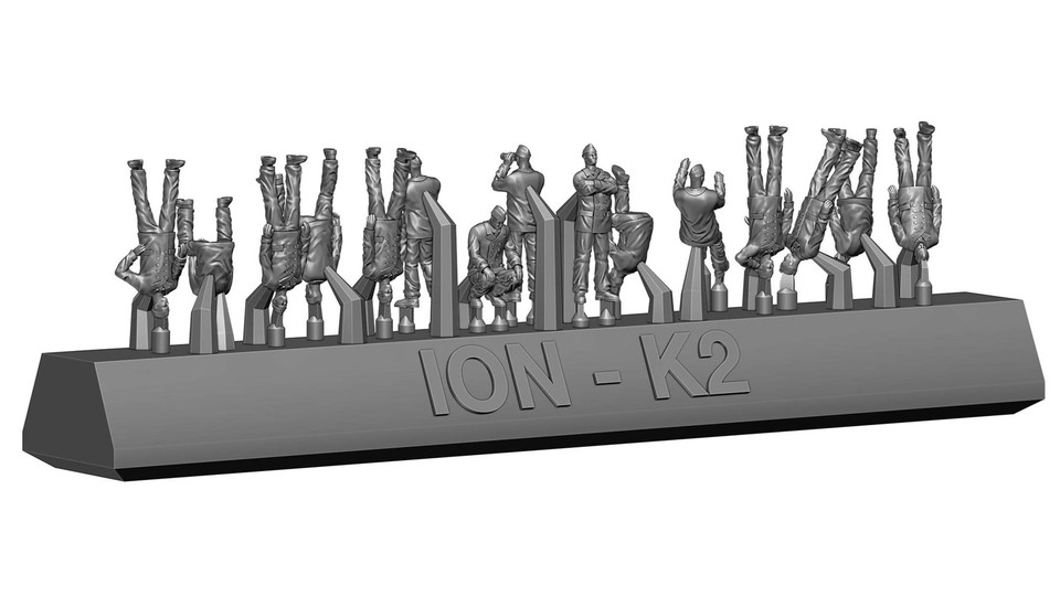 ION Models K350-002 1/350 Kriegsmarine On duty 3d printed resin 72 ...