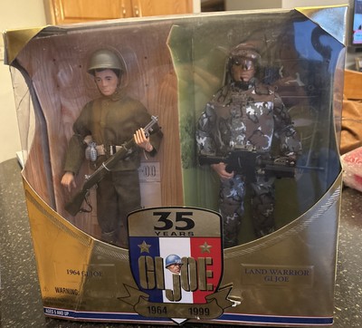 GI Joe 35 Years 1964 -1999 Land Warrior Action Figure Set (2 Soldiers ...