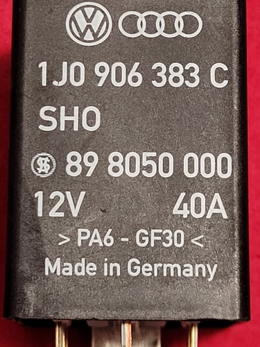99-05 Fuel Pump Relay # 409 VW Jetta Golf Beetle - 1J0 906 383 C 89 ...
