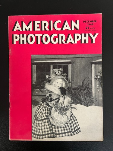 American Photography Magazine December 1946 | eBay