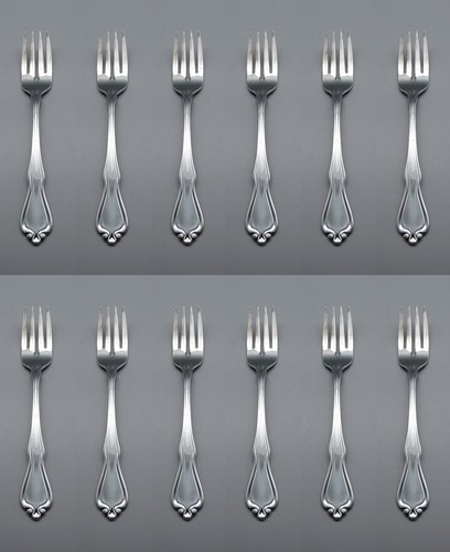 Oneida Silverplate Croydon Fish Forks - Set of Twelve NOS USA Made | eBay