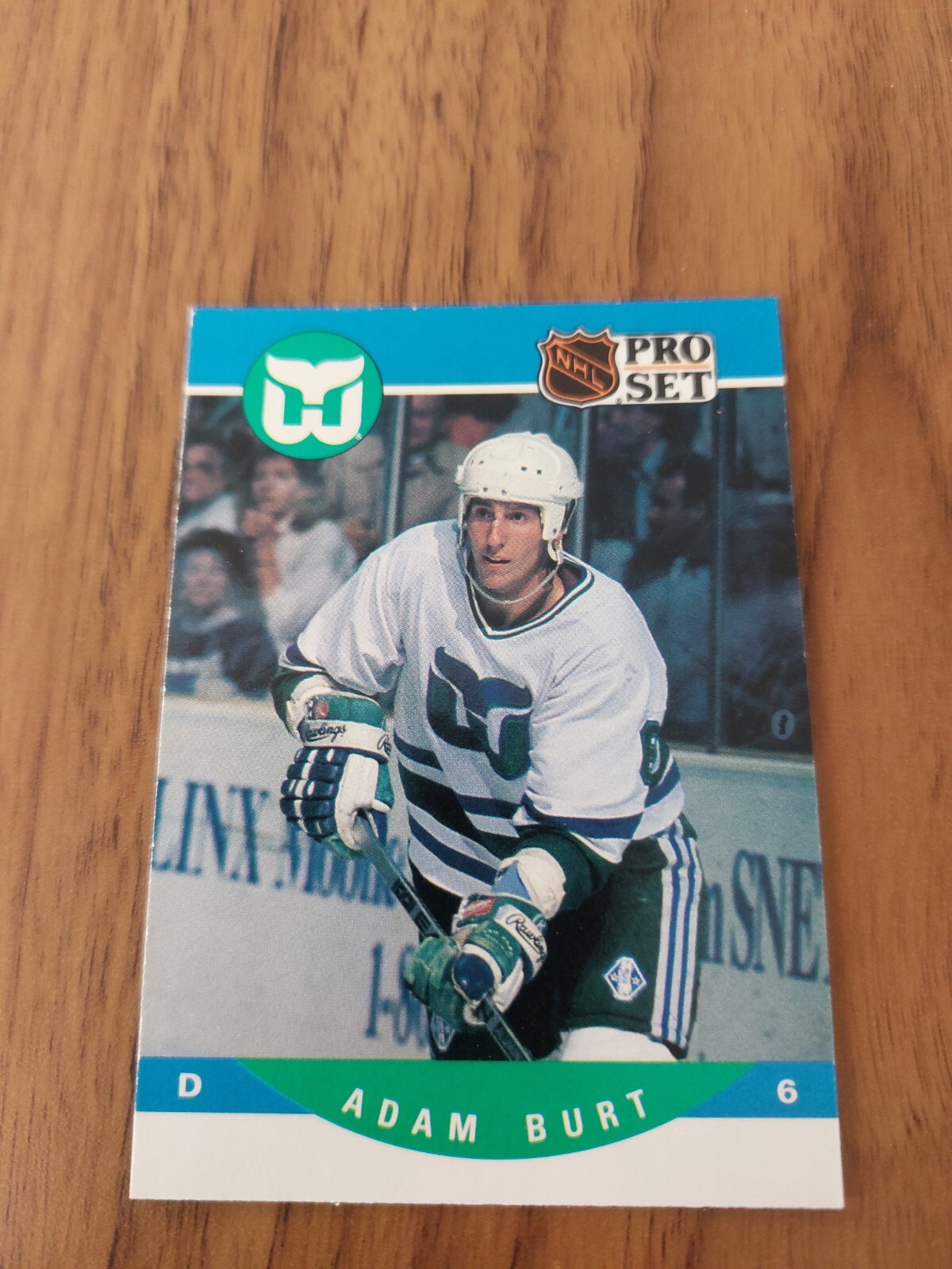 1990 1991 PRO SET HOCKEY ADAM BURT ROOKIES # 447 | eBay