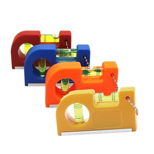 Orange/Red/Blue/Yellow Mini Plastic Ruler Level Ruler Indoor | eBay