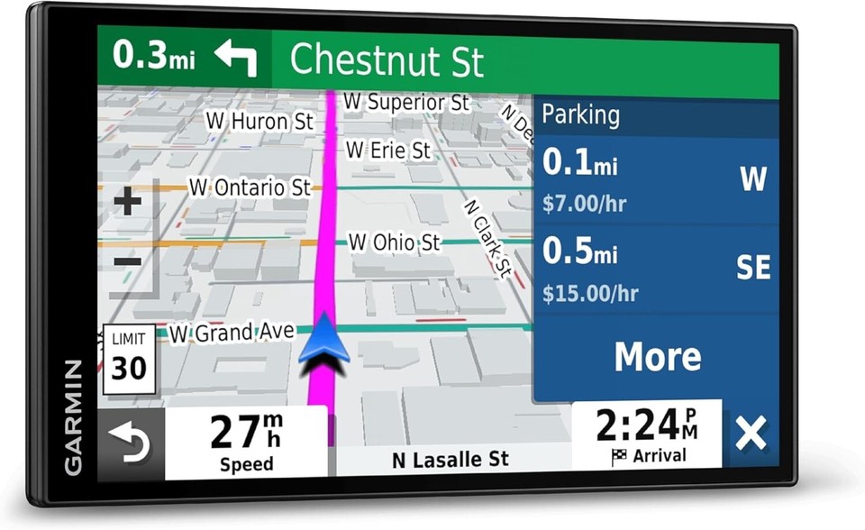 Garmin DriveSmart 71 EX 7" GPS Navigator with Traffic & Voice Assist | eBay