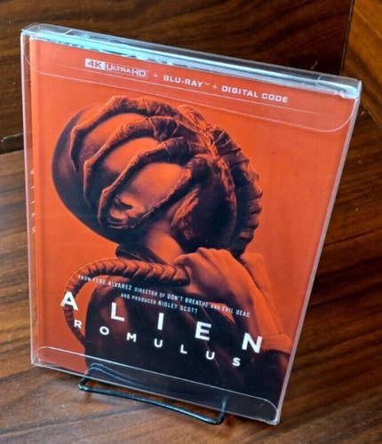 Alien Romulus (4K) SLIPCOVER-w/PROTECTIVE SLEEVE-NEW (Sealed)-Free ...
