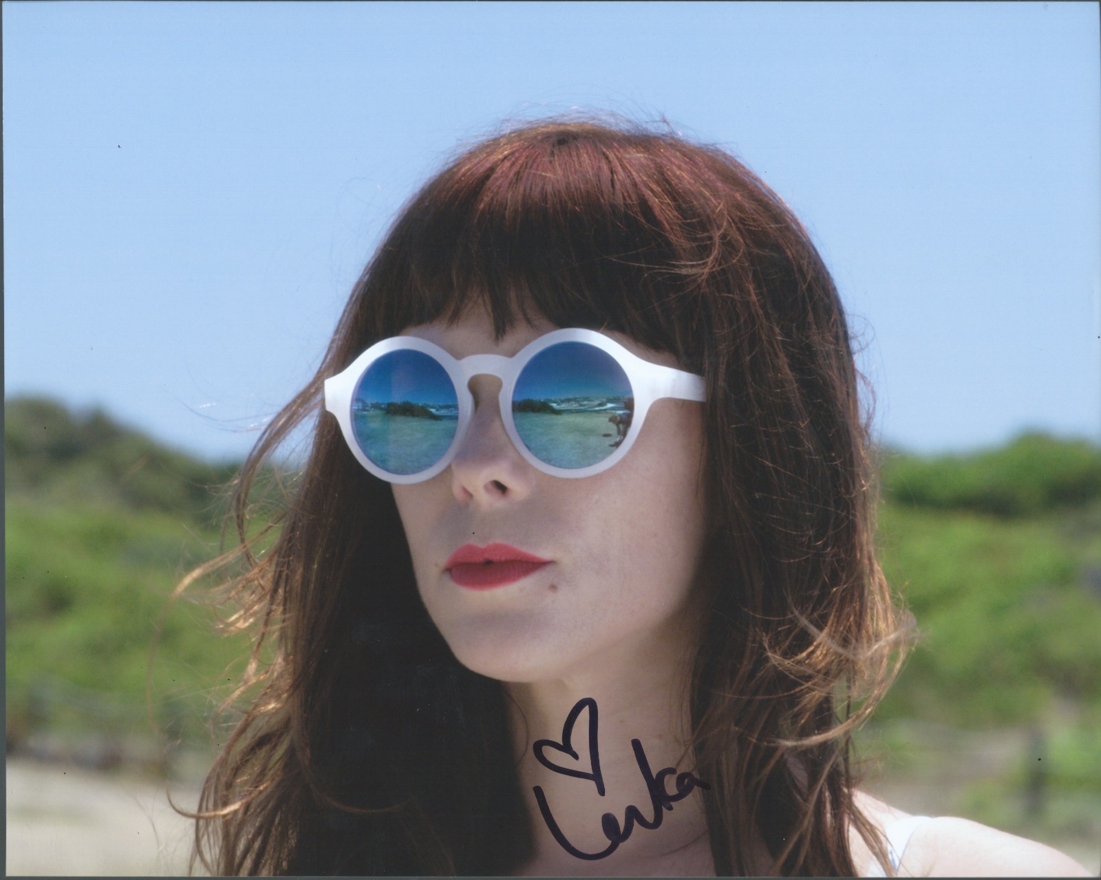 LENKA KRIPAC Signed Autographed 8x10 Photo Singer Music Indie Pop Album ...