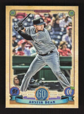 2019 Topps Gypsy Queen Baseball Austin Dean RC #199 Miami Marlins | eBay
