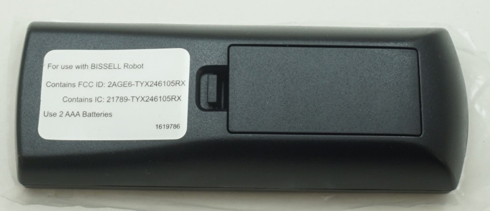 1618524 - Vacuum Remote for Bissell Multi-Surface Robotic Vacuum | eBay