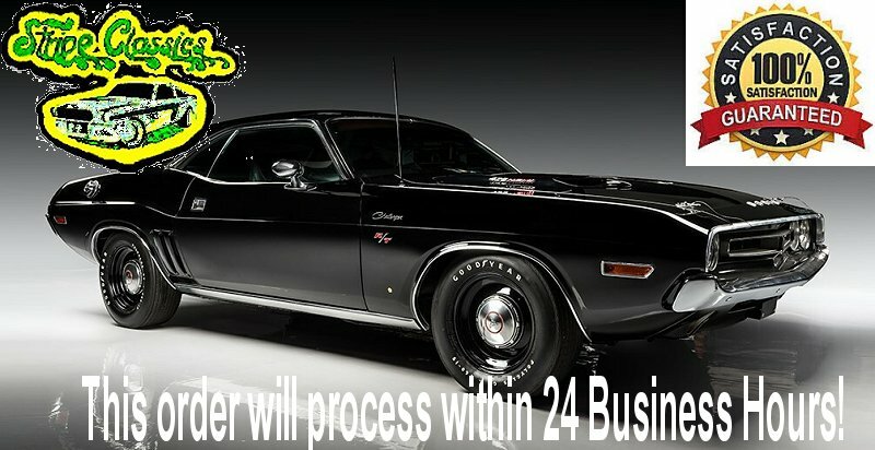 1970-1974 Mopar Go Wing Rear Pedastal Spoiler Wing 1970 1971 1972 1973 ...