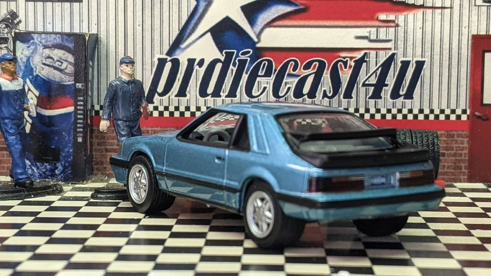 JOHNNY LIGHTNING 1986 FORD MUSTANG SVO LOOSE 1/64 CLASSIC GOLD SERIES ...