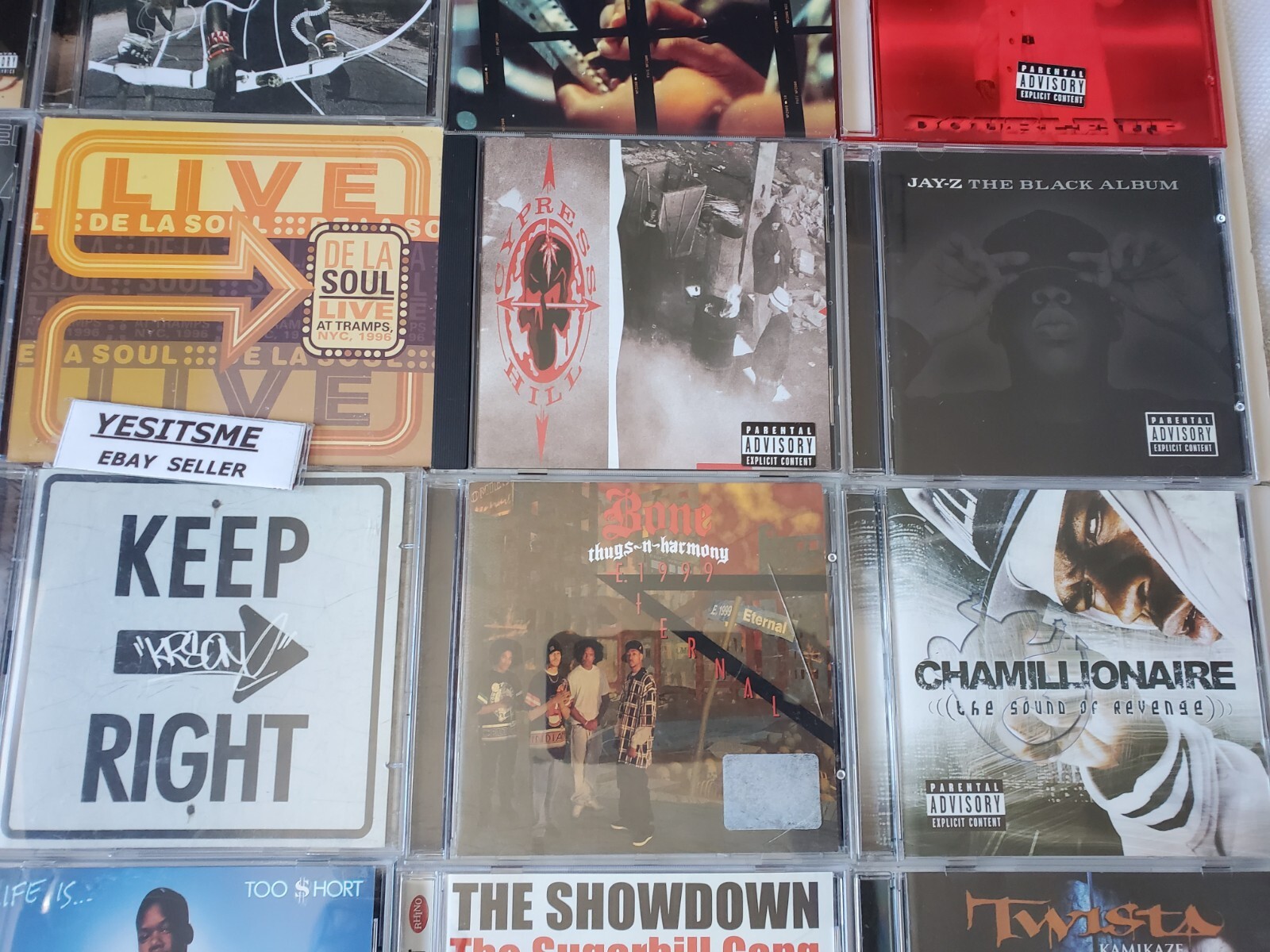 Lot of 25 Hip Hop Rap CDs: NWA, Wu-Tang Clan, NAS, Public Enemy (READ ...