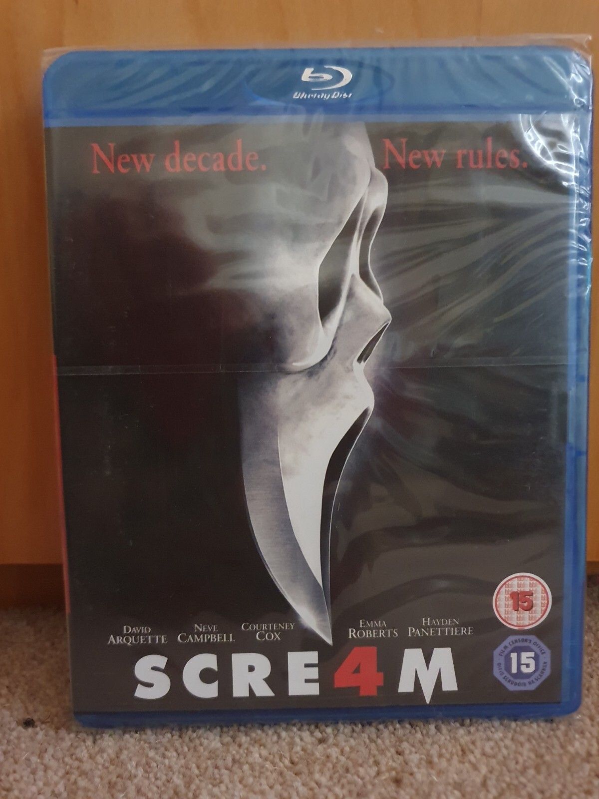 Scream Trilogy Box Set 1 2 3 and Scream 4 Scre4m Blu-Ray BRAND NEW AND ...