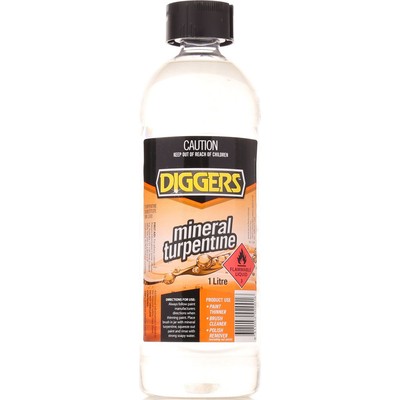 Diggers Mineral Turpentine 1L 16010-1DIG | eBay Australia