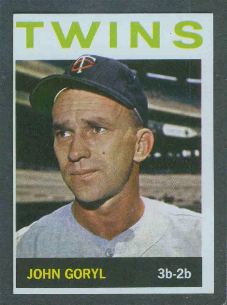 1964 Topps #194 John Goryl (Twins) NM | eBay