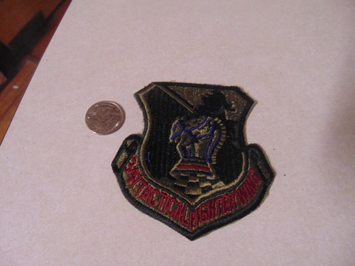PATCH MILITARY OLDER ORIGINAL US AIR FORCE 347 TACTICAL FIGHTER WING | eBay