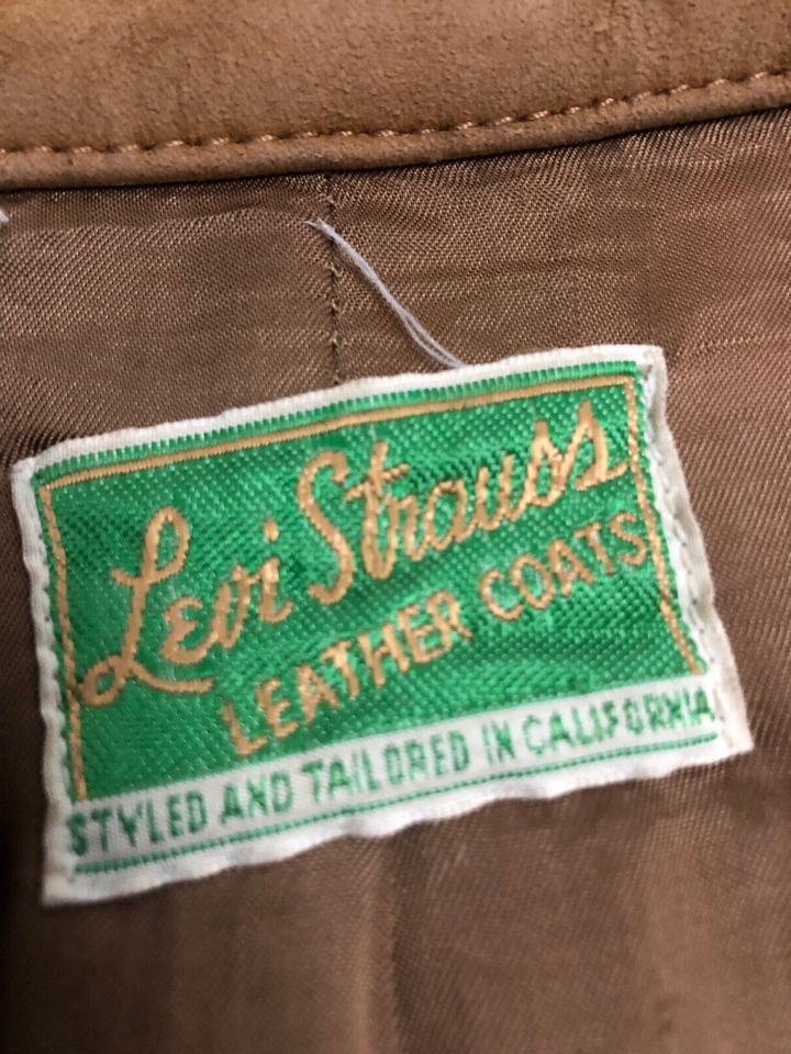Levi's LVC 1930s Menlo Skyfall Leather Jacket - Tan - Size M | eBay