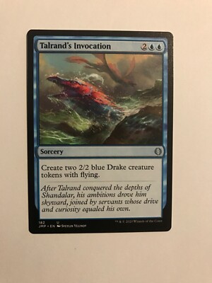 TALRAND’S INVOCATION : JUMPSTART Magic the Gathering Mtg card; NM Blue ...