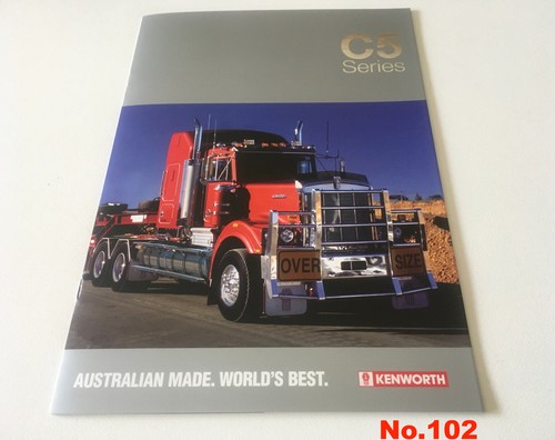 KENWORTH C5 Series Australian 10p Brochure KW C508 C510 "Ship Worldwide ...