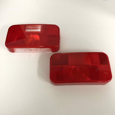 Pair of Bargman Tail Light Replacement Lens Camper RV Travel Trailer ...