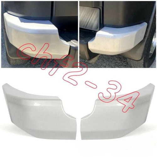 For Toyota FJ Cruiser 07-14 Rear Bumper End Caps Painted Silver LH+RH ...