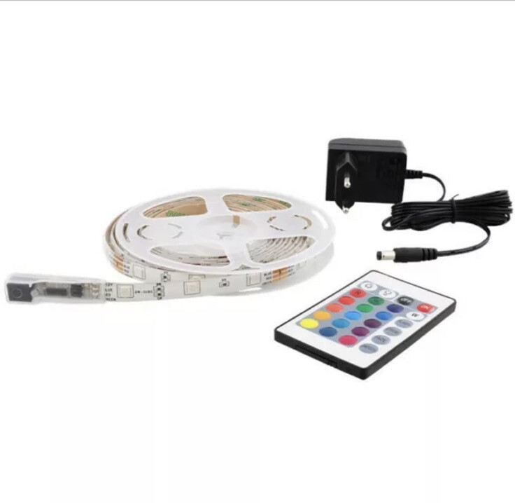 3 Meter GRUNDIG LED RGB Streifen Lichtleiste Lichtband inkl ...