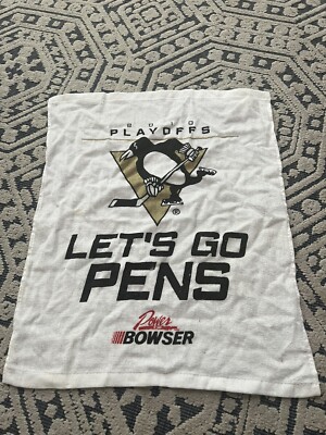 Pittsburgh Penguins Rally Towel NHL “let’s Go Pens” Hockey 2010 ...