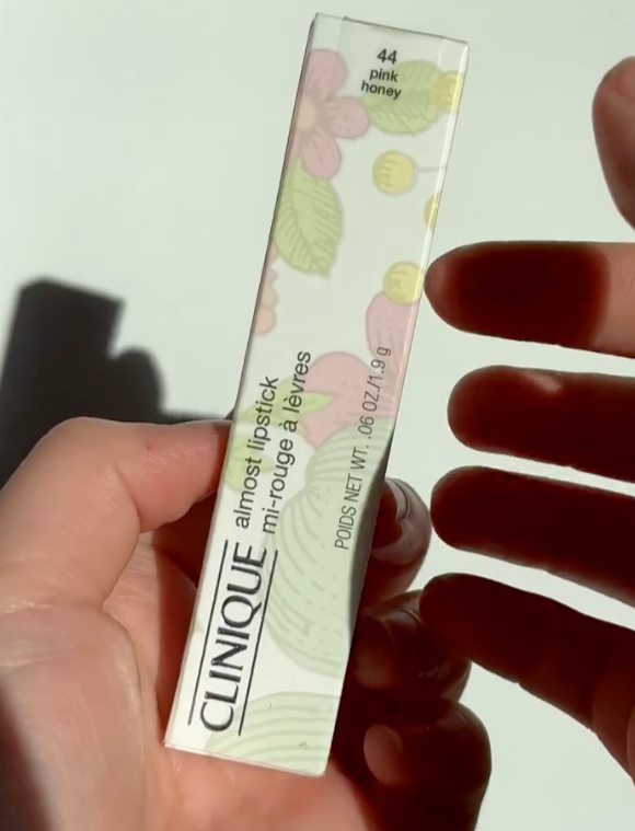 CLINIQUE Almost Lipstick PINK HONEY .06 OZ./1.9 g Full Size in Box ...