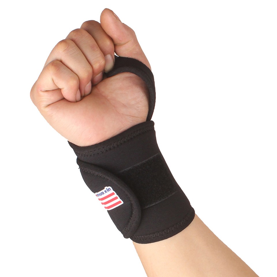 Hand Palm Wrist Brace Splint Elastic Thumb Wrap Help relieve pain ...