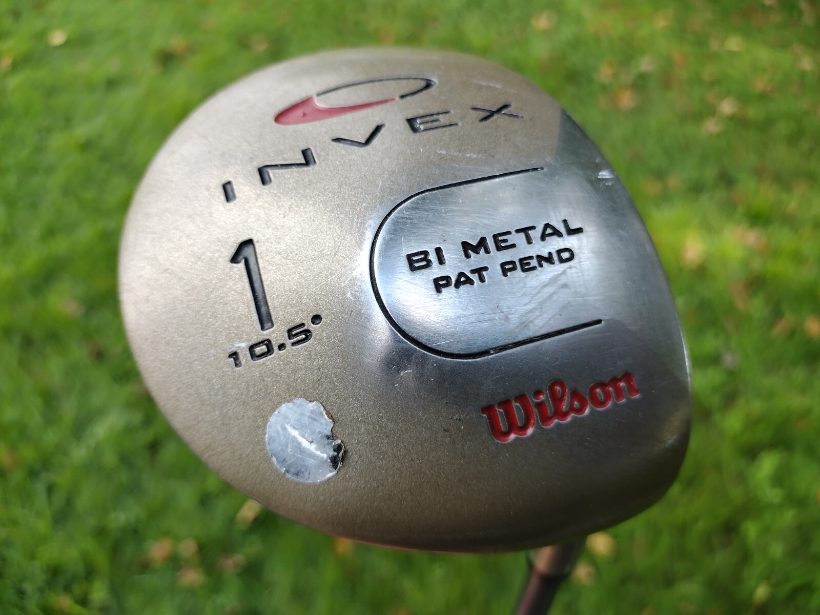Wilson Invex 1 Wood 10.5° Bi Metal Driver Flex 3.5 Matched Firestick ...