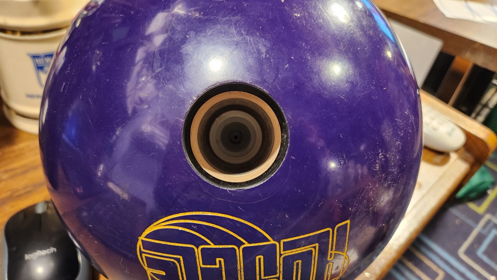 Roto Grip Hustle Rip Bowling Ball 15 lbs Preowned Span 4 Inches | eBay